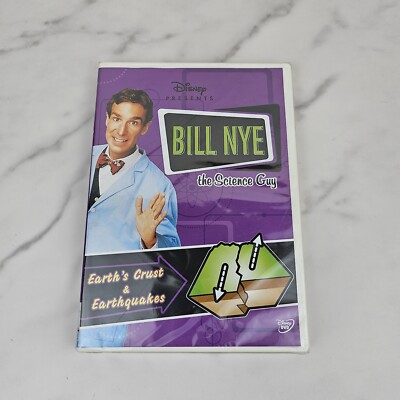 Bill Nye The Science Guy Earth's Crust And Earthquakes DVD New | eBay