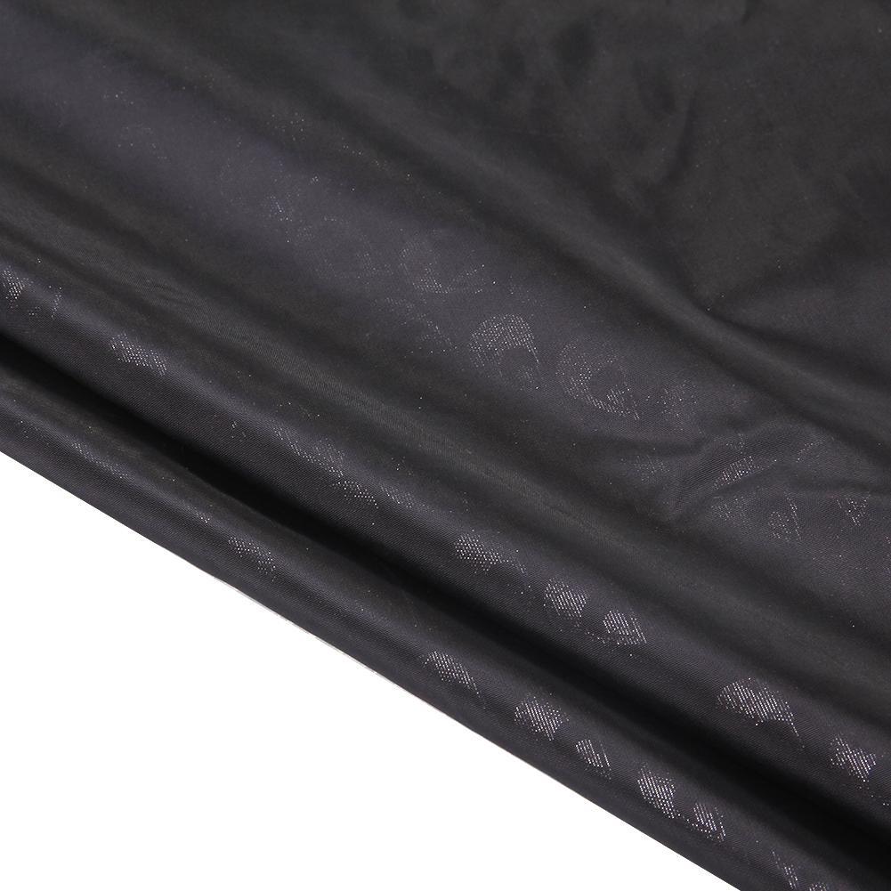 Hair Cut Cover Cloth Feather Pattern Waterproof Hairdresser Cape(Black ...