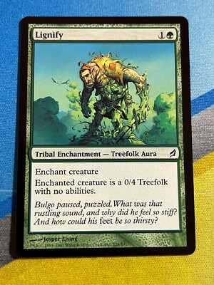 Magic the Gathering MTG Lorwyn LIGNIFY | eBay