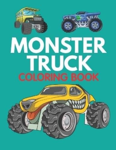 Fresh Pages Monster Truck Coloring Book (Paperback) (UK IMPORT ...