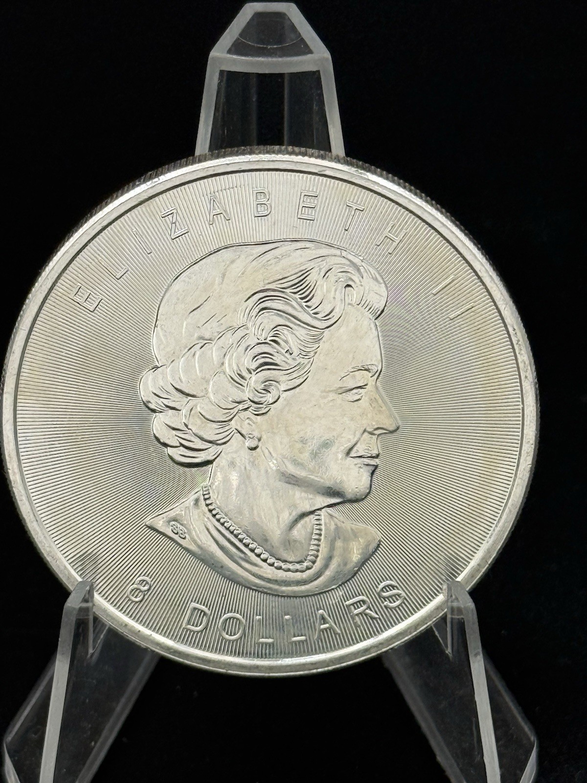 1 1/2 Oz 2015 $8 Canada Fine Silver Super Leaf Maple Thick Coin BU 1-1/ ...