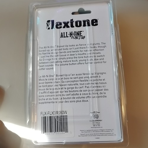 FLEXTONE All-N-One BONED UP Soft Body GRUNT CALL Model #FLXDR060 NEW | eBay