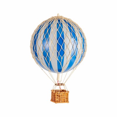 Authentic Models Hängedekoration Travels Light Silver Blue Ballon ...
