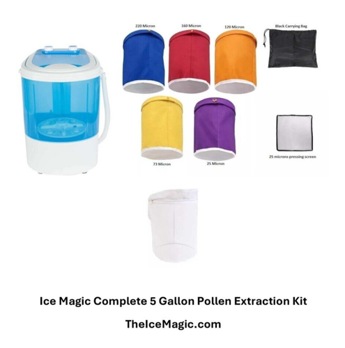 Ice Magic Complete 5 Gallon Pollen Extraction Kit - NEW FOR 2025 | eBay