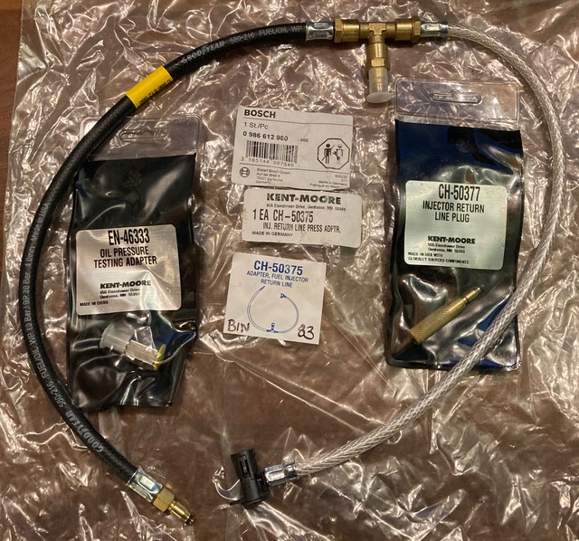 Ch-50375 Kent Moore Diesel Injector Return Line Adapter Kit for sale ...