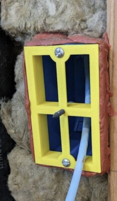 NEW 3D Printed Drywall Outlet Marker Electrical Box Locating Screw Hole ...