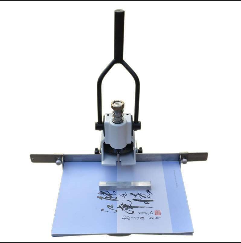 Manual Album/Paper/Tags Single Hole Punch Machine File Drilling Machine ...