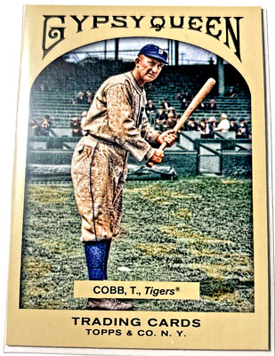 2011 Topps Gypsy Queen - #29 Ty Cobb | eBay