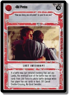 SWCCG: Old Pirates [Moderately Played] Cloud City Star Wars CCG ...