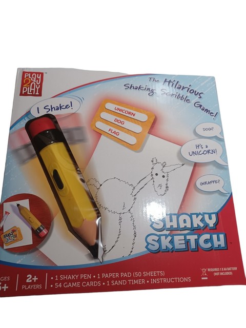 Shaky Sketch The Hilarious Shaking Scribble Game. for sale online | eBay