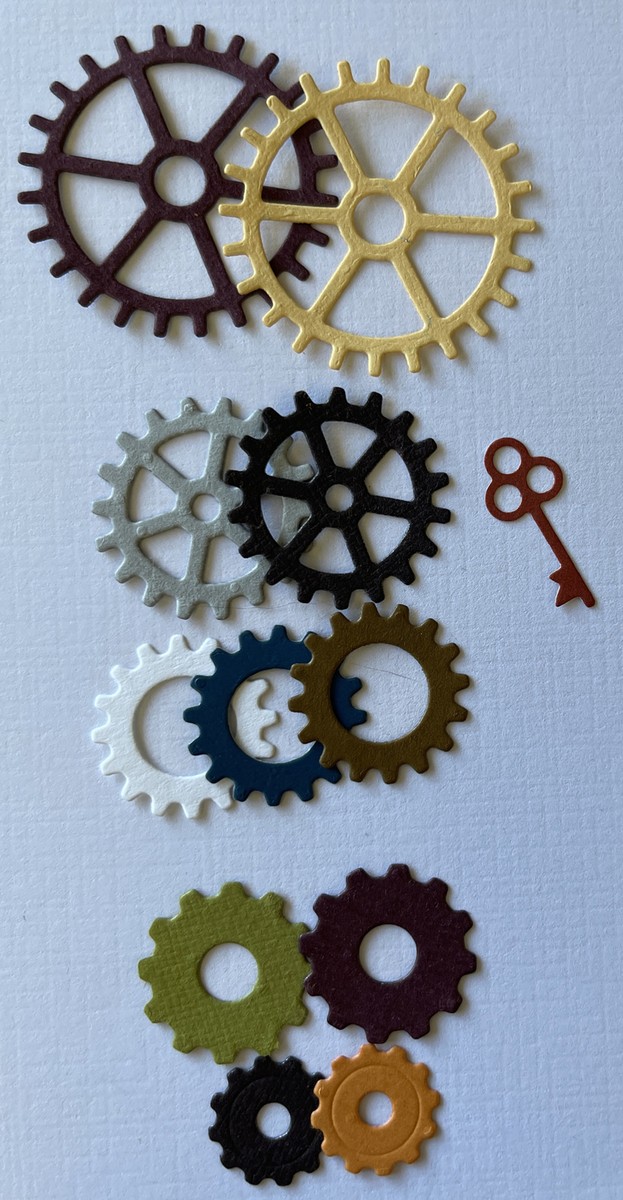 Decorative Gears Cogs Sprockets Gold, Brass, Copper, Steel Gears In
