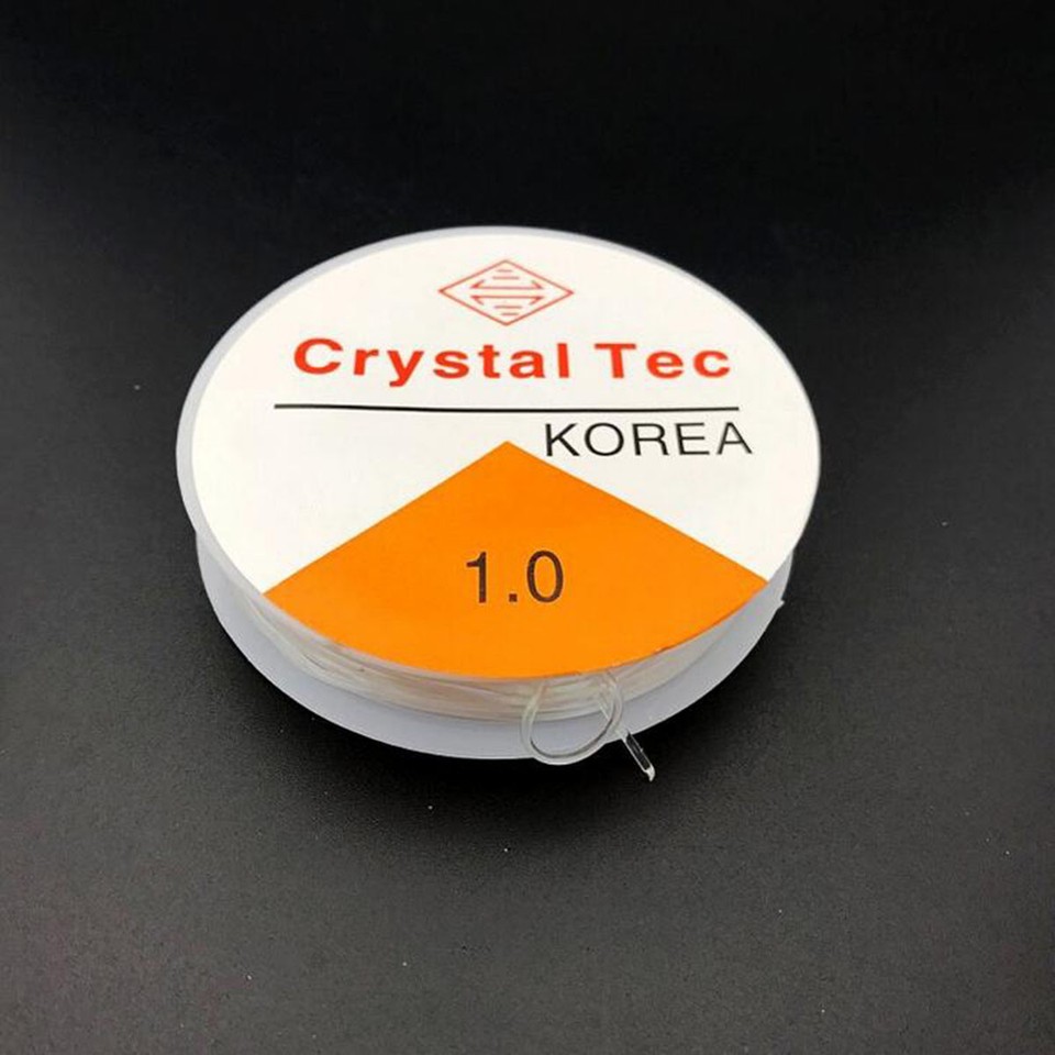 2PCS 0.6mm-1mm Crystal Tec Stretch Silicon Elastic Thread String Bead ...