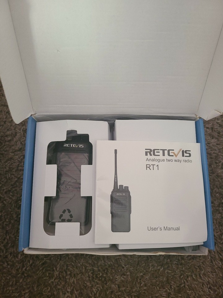 Retevis RT1 UHF Long Range 2Way Radios 10W 16CH VOX Walkie Talkies ...