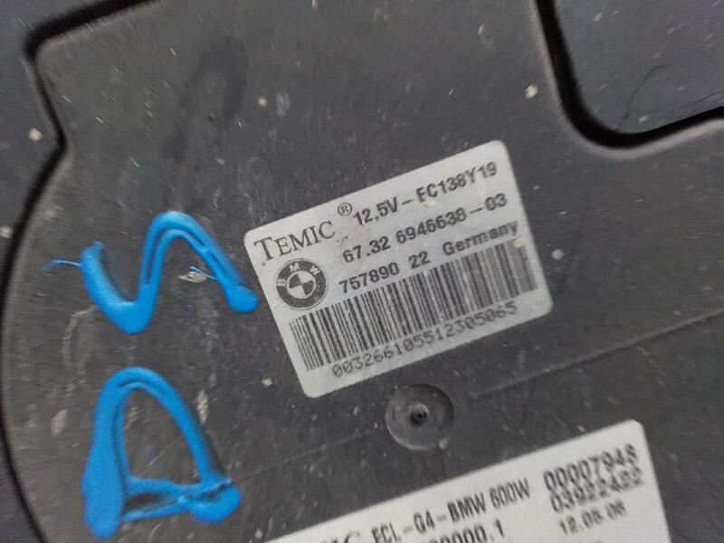 67326946638 ventilatore elettrico per BMW SERIE 7 (F01 F02)(2008 ...