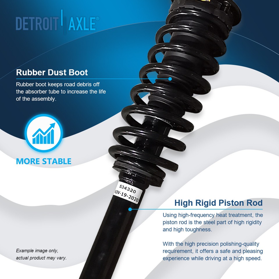 Front Strut w/ Coil Spring for Mercedes Benz GL320 GL350 GL450 ML320 ...