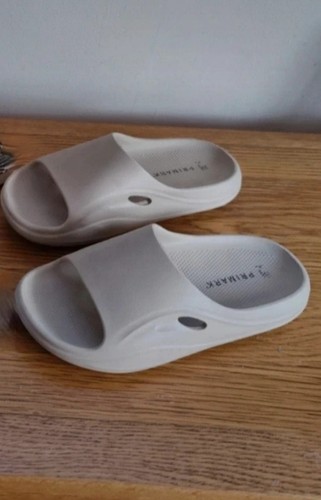 Primark size 5 slides sliders shoes sandals beige | eBay UK