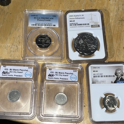 Various Slabbed Coins | eBay