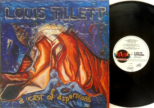 Louis Tillett-A Cast Of Aspersions LP 1990 Festival Australia-Paris ...