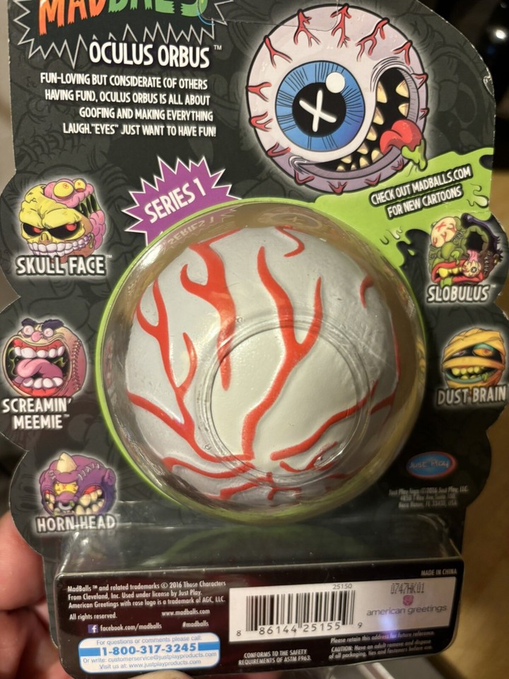 MADBALLS OCULUS ORBUS Series 1 (2016) 1st Edition Toy American ...