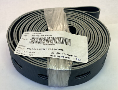 Endless Flat Belt 232"L X 1.5"W x.075”Thk. Outer VAC, 28C91Q-M509124-E ...