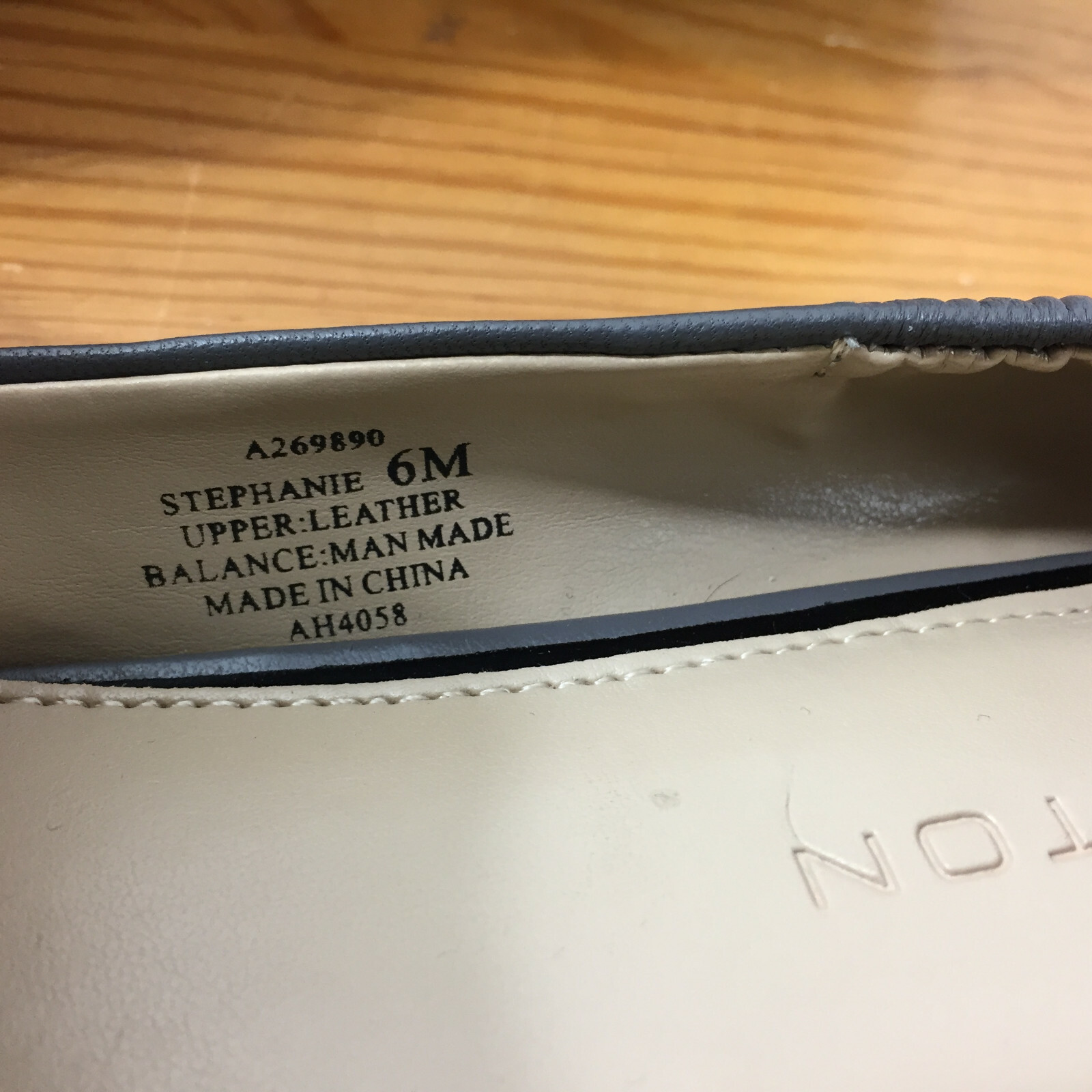 Halston 6 Stephanie Gray Ballet Flats Scrunch Euc Career Casual Comfort ...