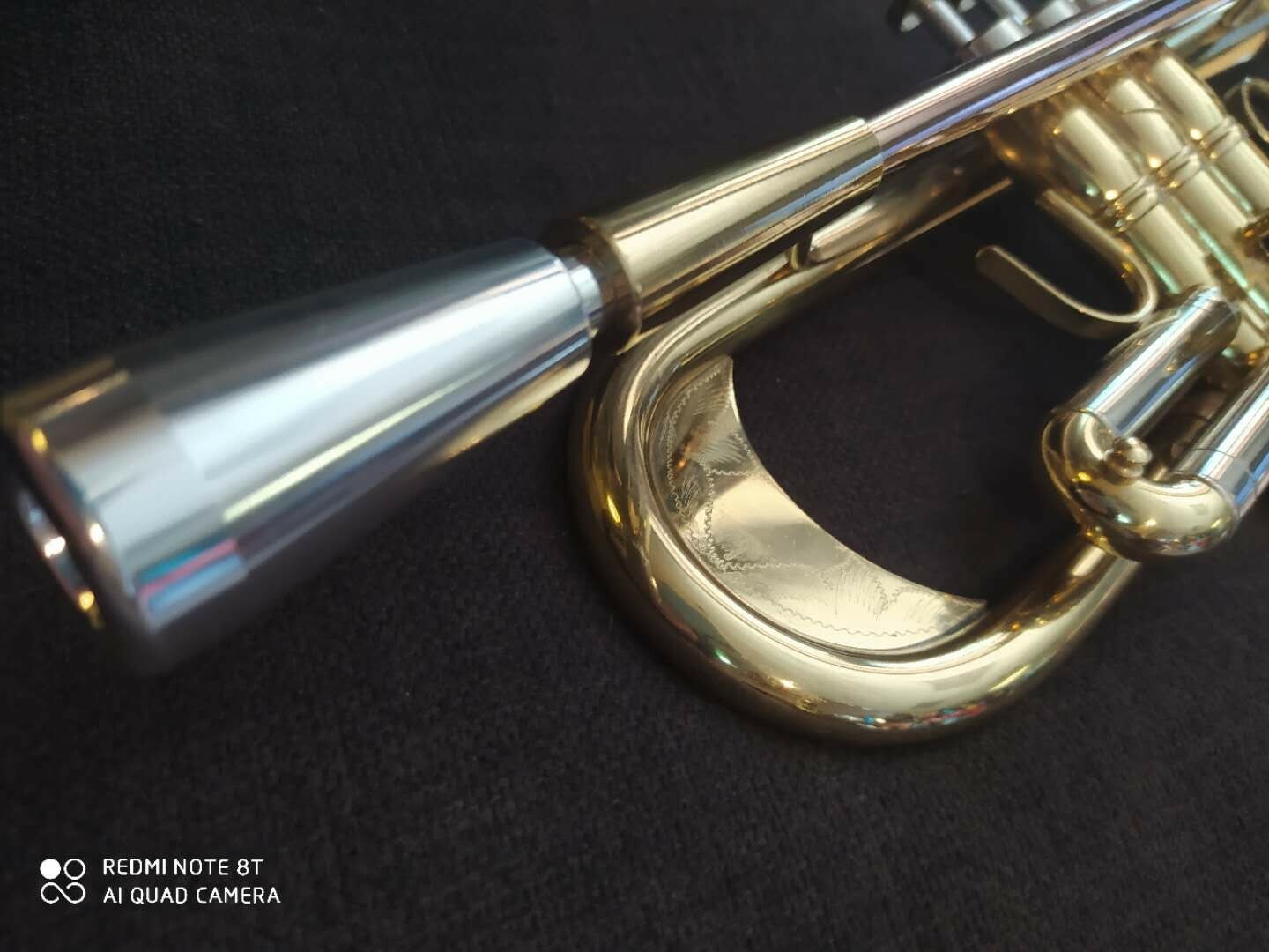 Berkeley New Flip Pitch Engrave Trumpet 5'3/8 Bell w/Heavy D2H ...