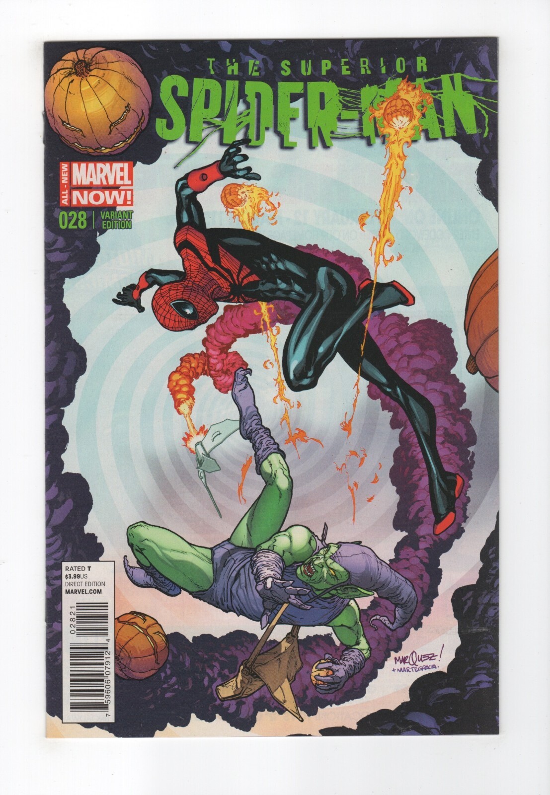 Superior Spider-Man (Marvel 2013-2014) #28 Dave Marquez 1:50 Variant ...