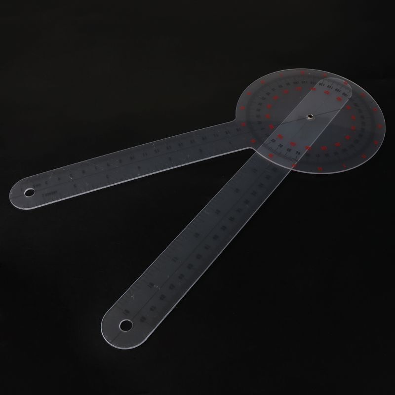 3Pcs/Set Physio Goniometer Angle Protractor Inch Ruler Joint Bend ...