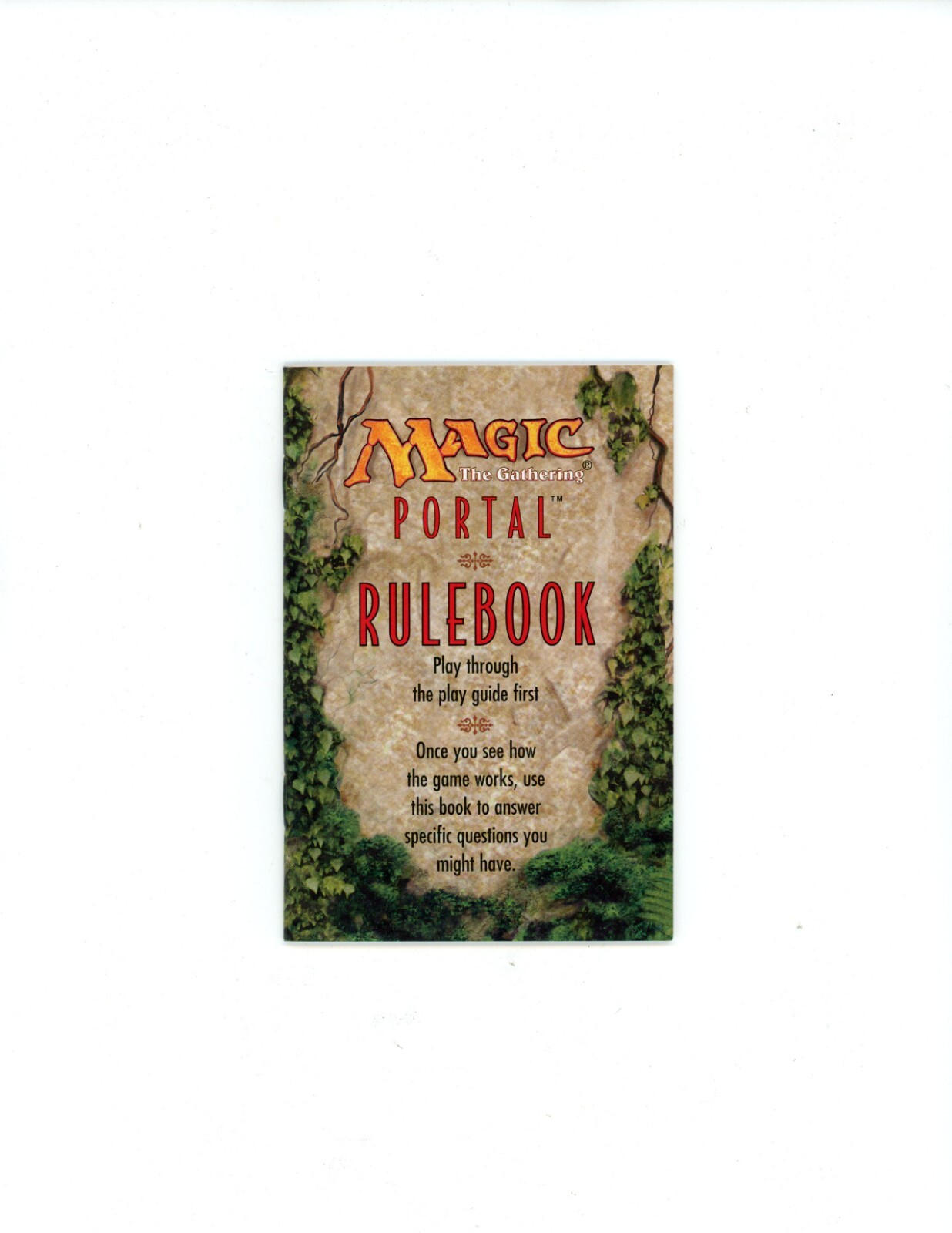 1998 Magic The Gathering Portal - Rulebook - Play Guide - 3 Play Mats! | eBay