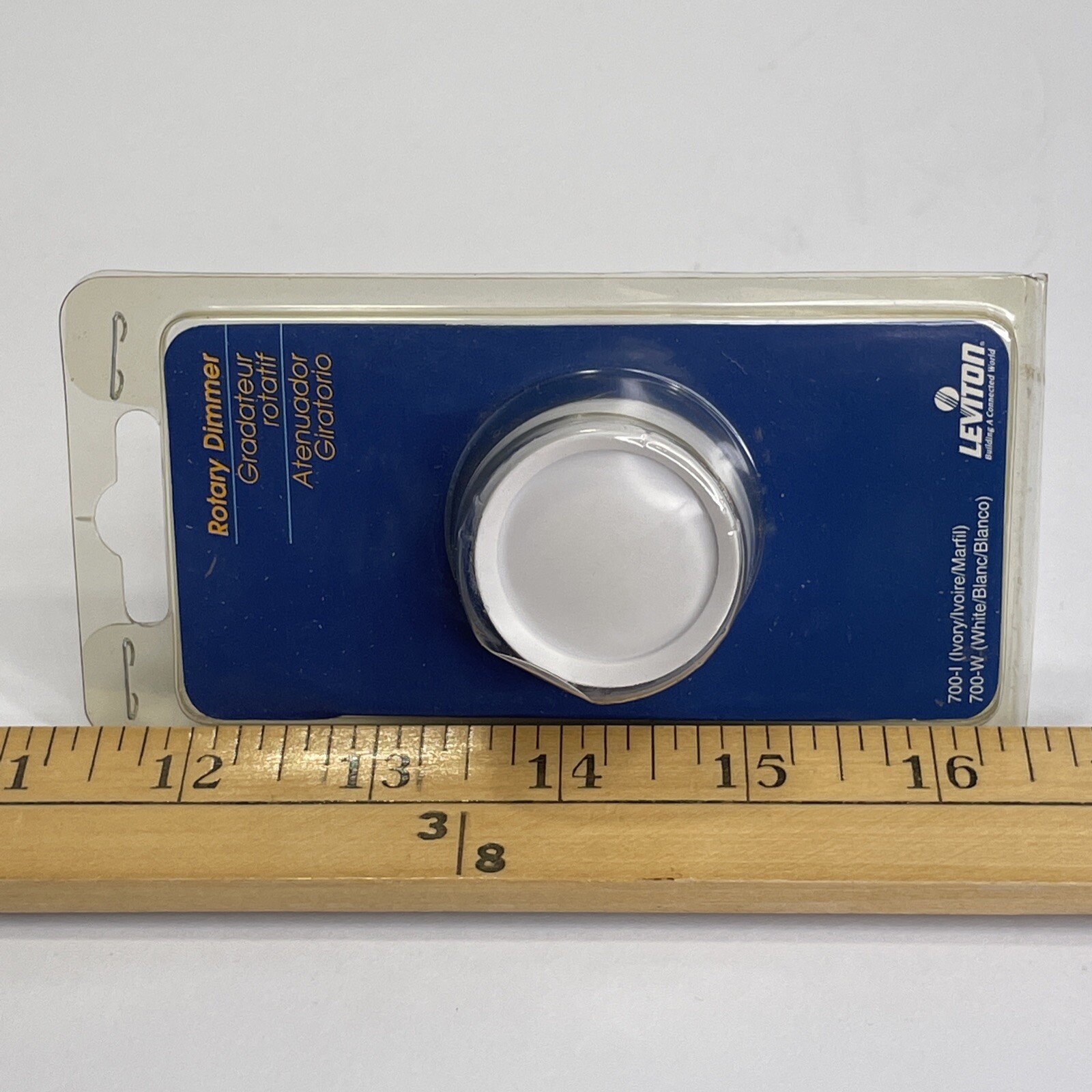 Leviton Rotary Light Switch Dimmer White No. 700-W 600 Watt 120V MPN ...