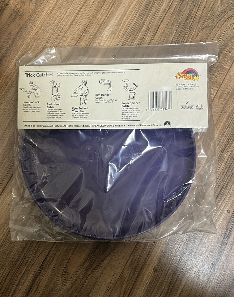 Star Trek DEEP SPACE NINE Flying Disc 1993 Frisbee FREE SHIPPING | eBay