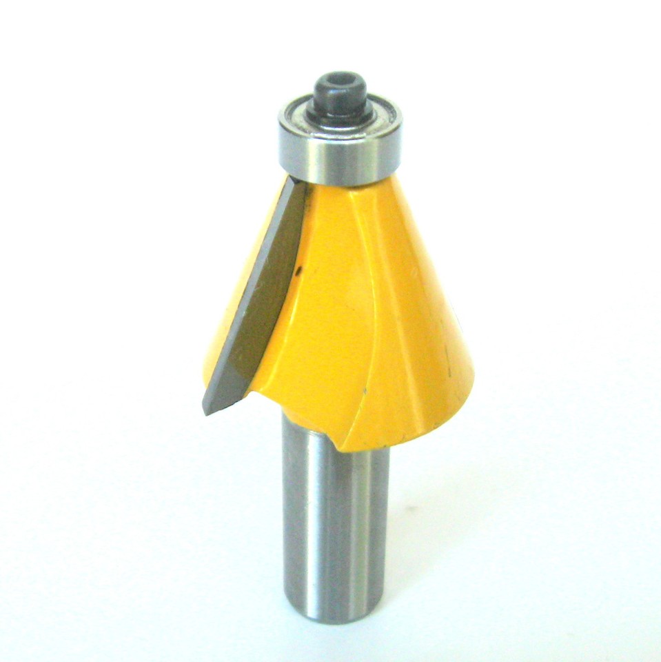 1 PC 1/2" Shank 1" Cutting Depth 22-1/2° Chamfer Router Bit sct-888 | eBay