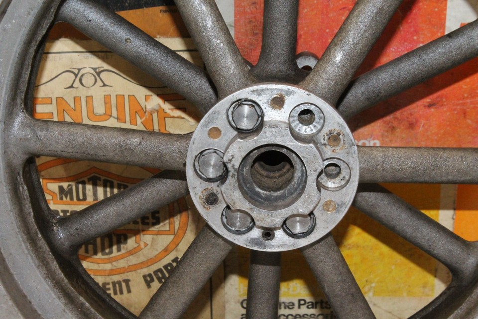 Harley Rear Wheel Mag Knucklehead Panhead American Racing Performance ...