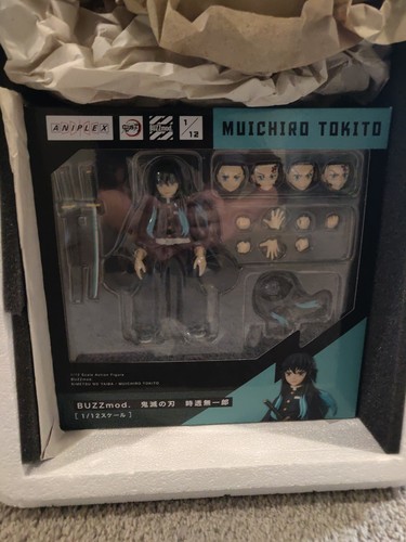BUZZmod. Muichiro Tokito 1/12 Figure Demon Slayer Kimetsu No Yaiba ...