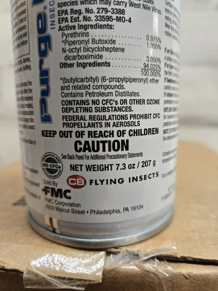 Purge III Metered Insecticide 7.3oz- Pyrethrin | eBay