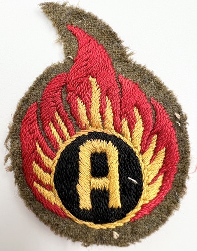 Genuine 1950s Ammunition Examiner RAOC Cloth Badge | eBay
