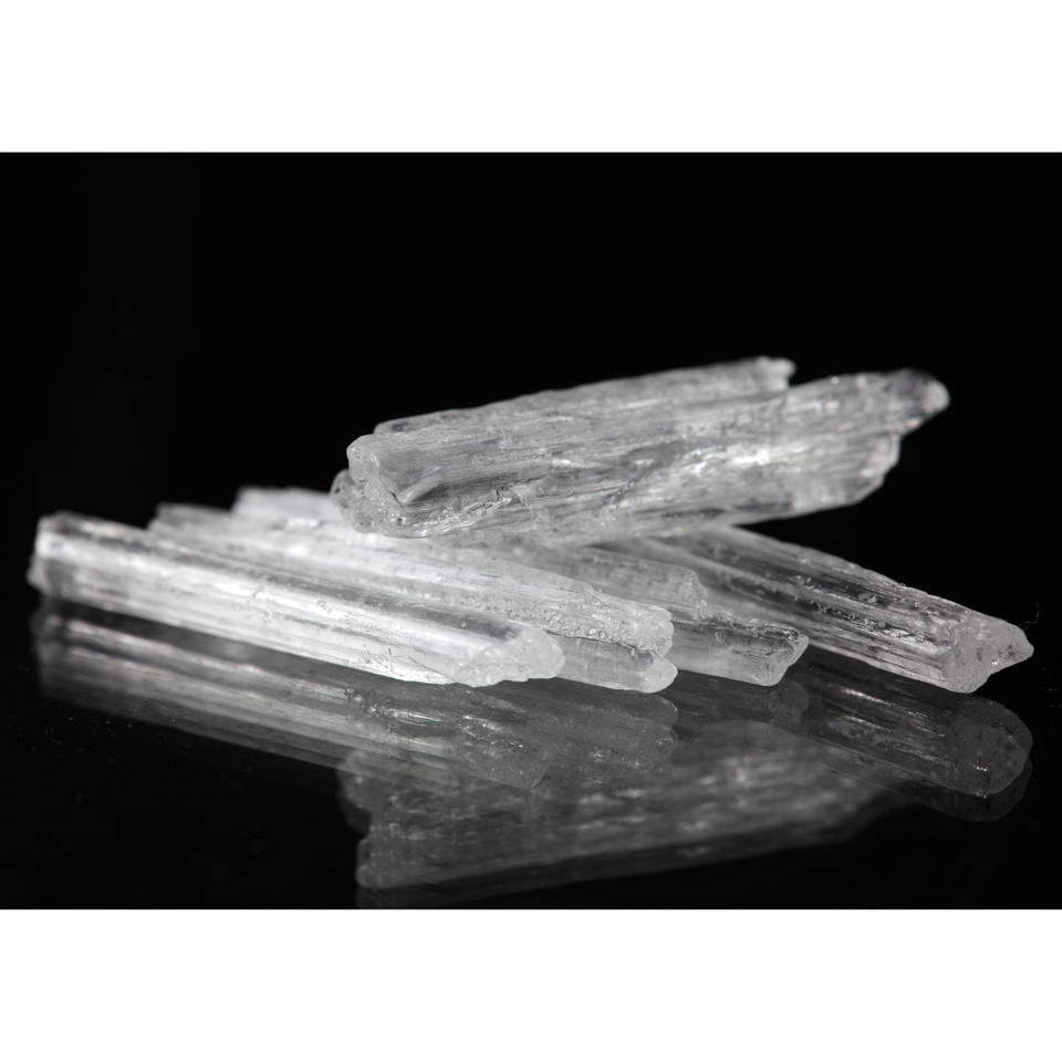 Menthol Crystals - 100% Pure Mentha Arvensis USP Food Grade Bulk ...