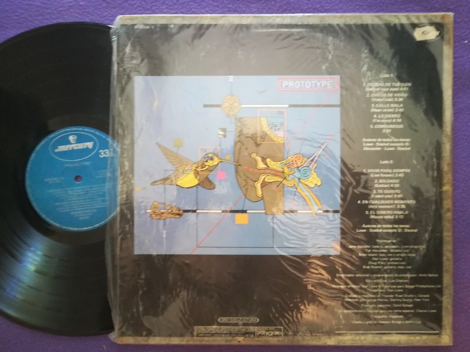 LP PROTOTYPE PROTOTYPE ARGENTINA BLUE LABEL SPANISH TITLES MERCURY | eBay