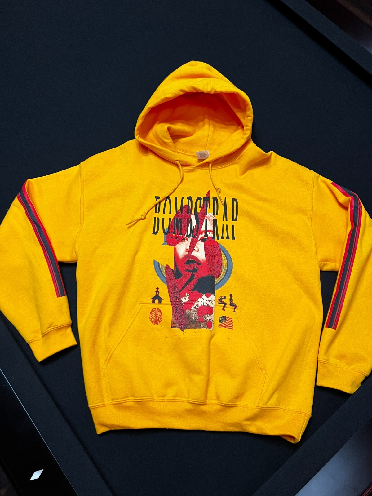 MDE | Bombstrap x TeamSESH | Sam Hyde | Official Merch | Hoodie | RARE ...