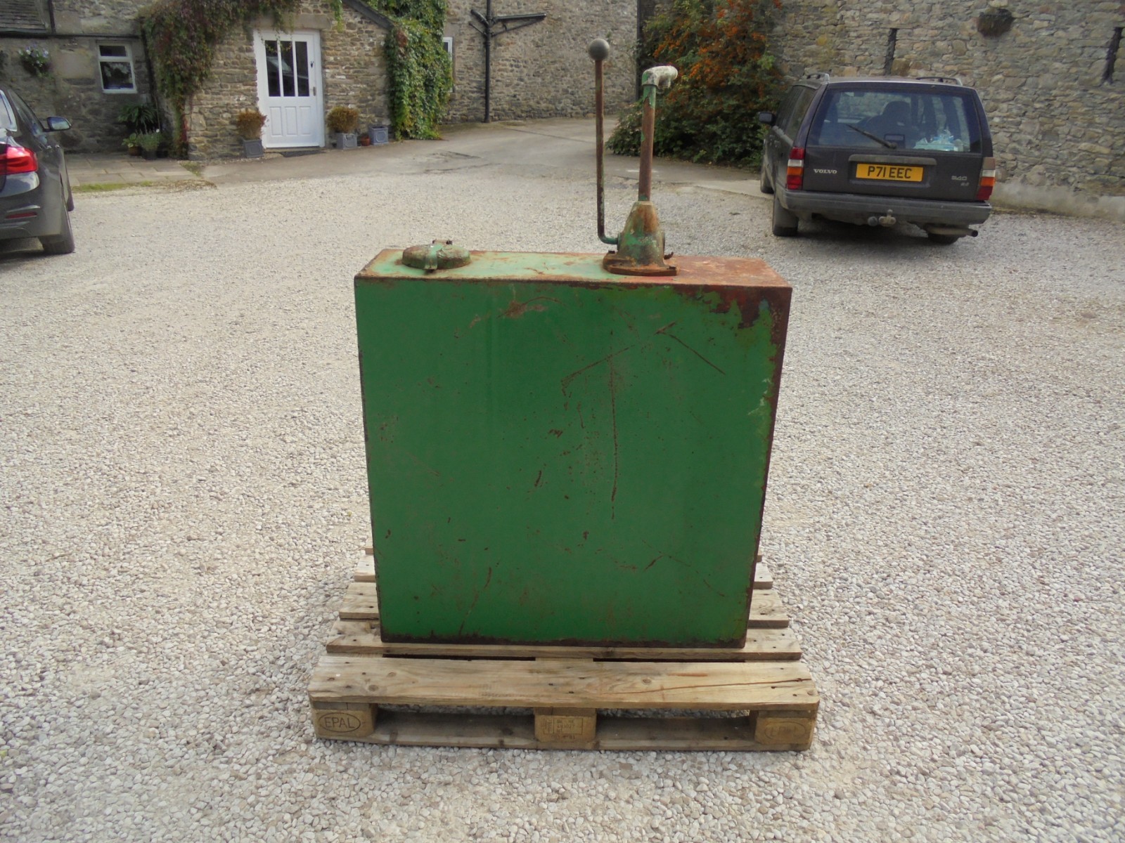 #B0782 Vintage Castrol oil dispenser tank Agricastrol 1960s 60s Garage ...