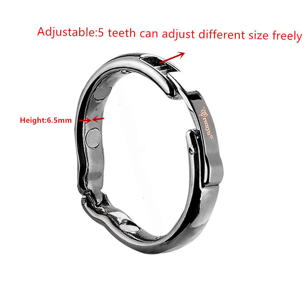 Adjustable Foreskin Resistance Ring Magnetic Physiotherapy Circumcision ...