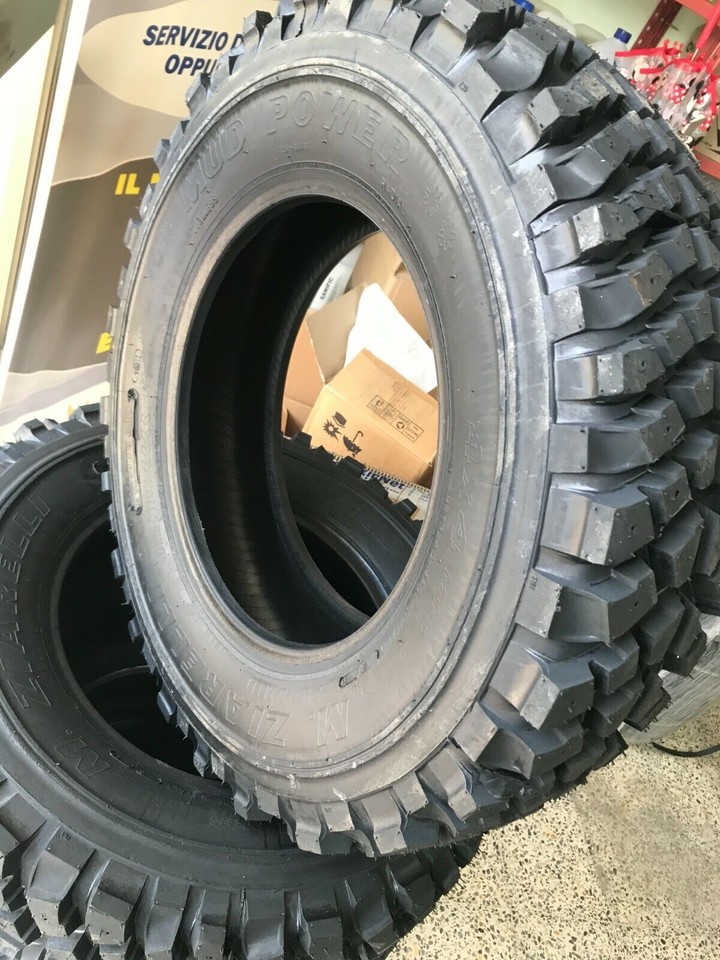 TIRES TIRES ZIARELLI MUD POWER 265 75 R15 112T RETRAED M + S FOR OFF ...