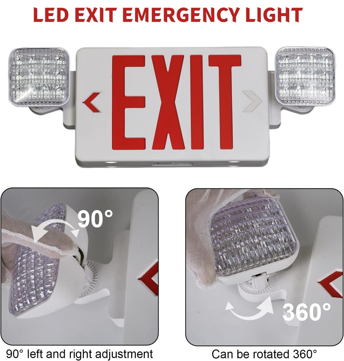 Led Combo Exit Emergency Light