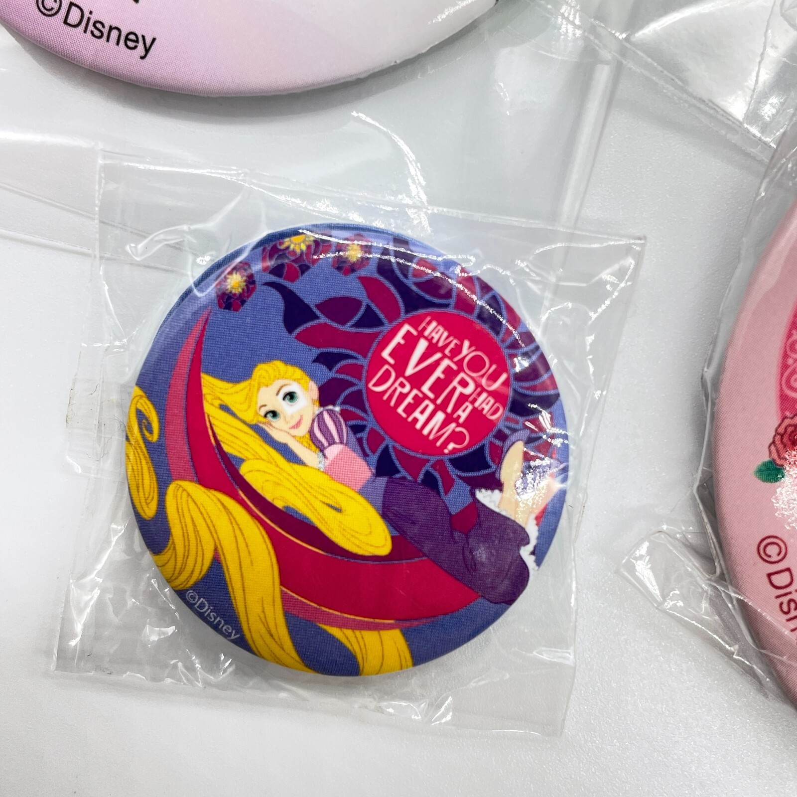 Disney Store JAPAN Button Various Set Tinker Bell Rapunzel Clarice ...