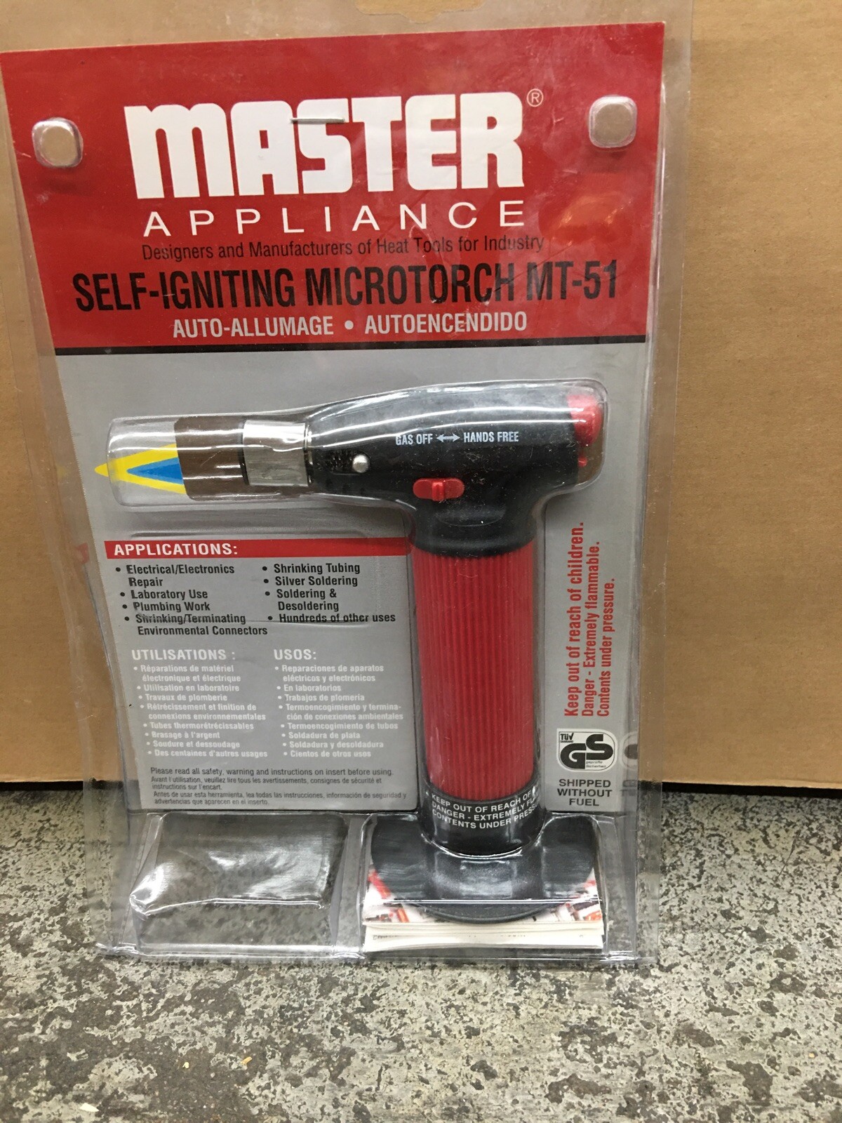 Master Appliance Triggertorch 3-in-1 Heat Tool with Soldering and Hot ...