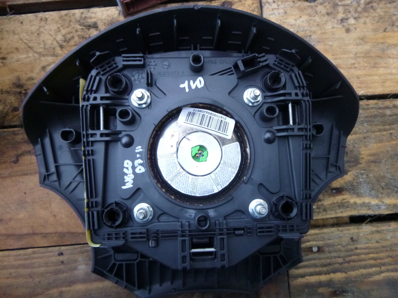 IVECO DAILY DRIVERS AIRBAG AND AIRBAG ECU 69503167 2007 - 2013 | eBay UK