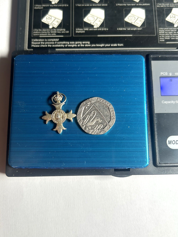 The Most Excellent Order of the British Empire MBE Medal WW1 Original ...