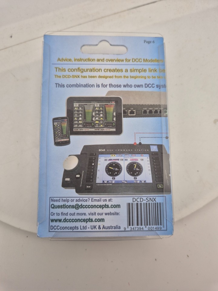 DCC Concepts DCD-SNX Cobalt Alpha DCC Power Bus Driver & Sniffer ...