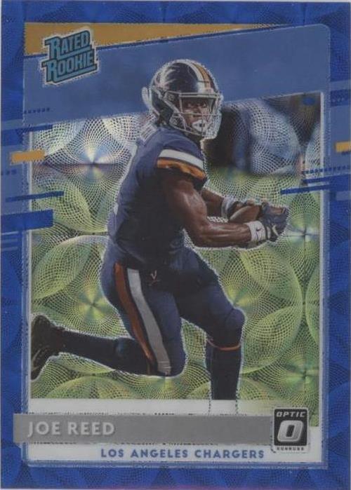 2020 Panini Donruss Optic - Rated Rookies Joe Reed #196 Blue Scope ...