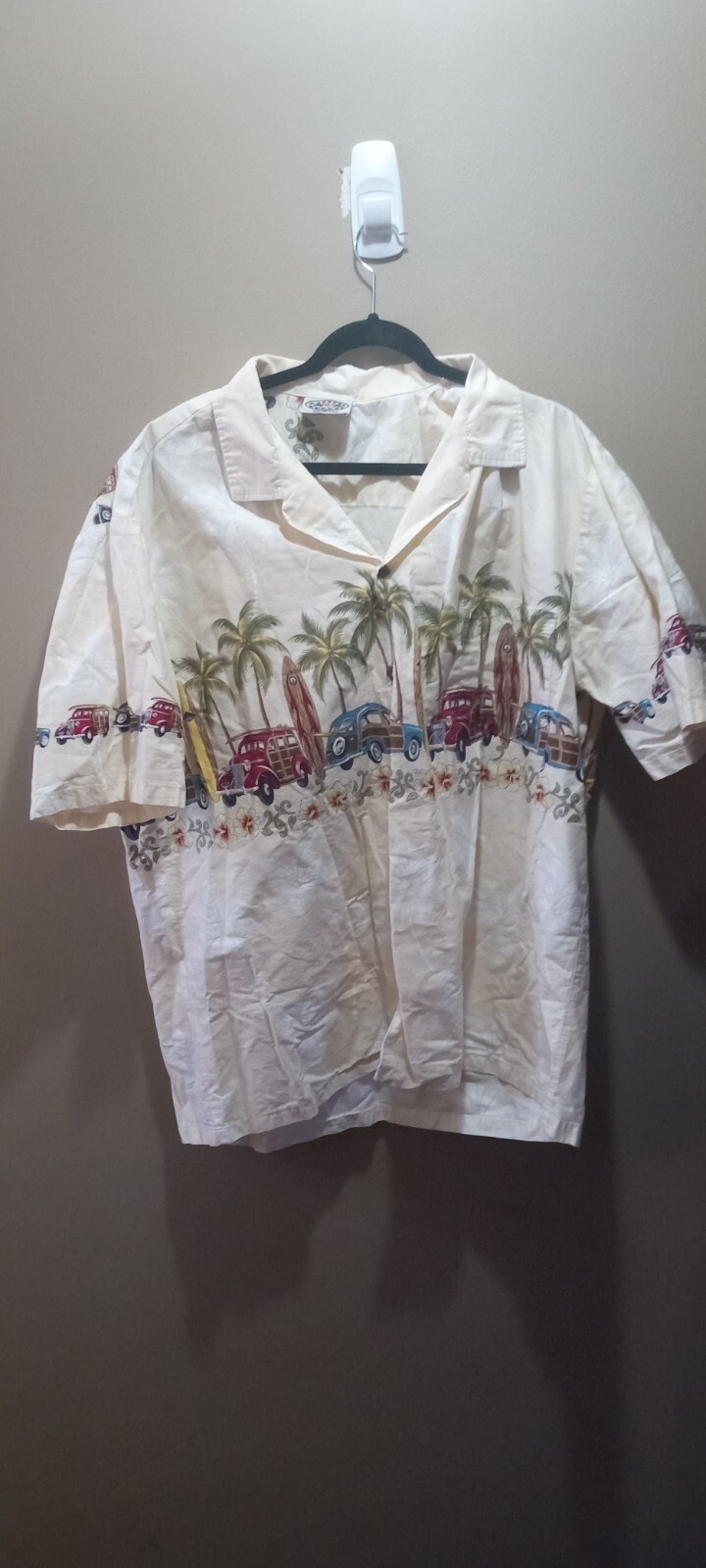 Vintage Pacific Legend Men's Hawaiian Button Shirt Su… - Gem